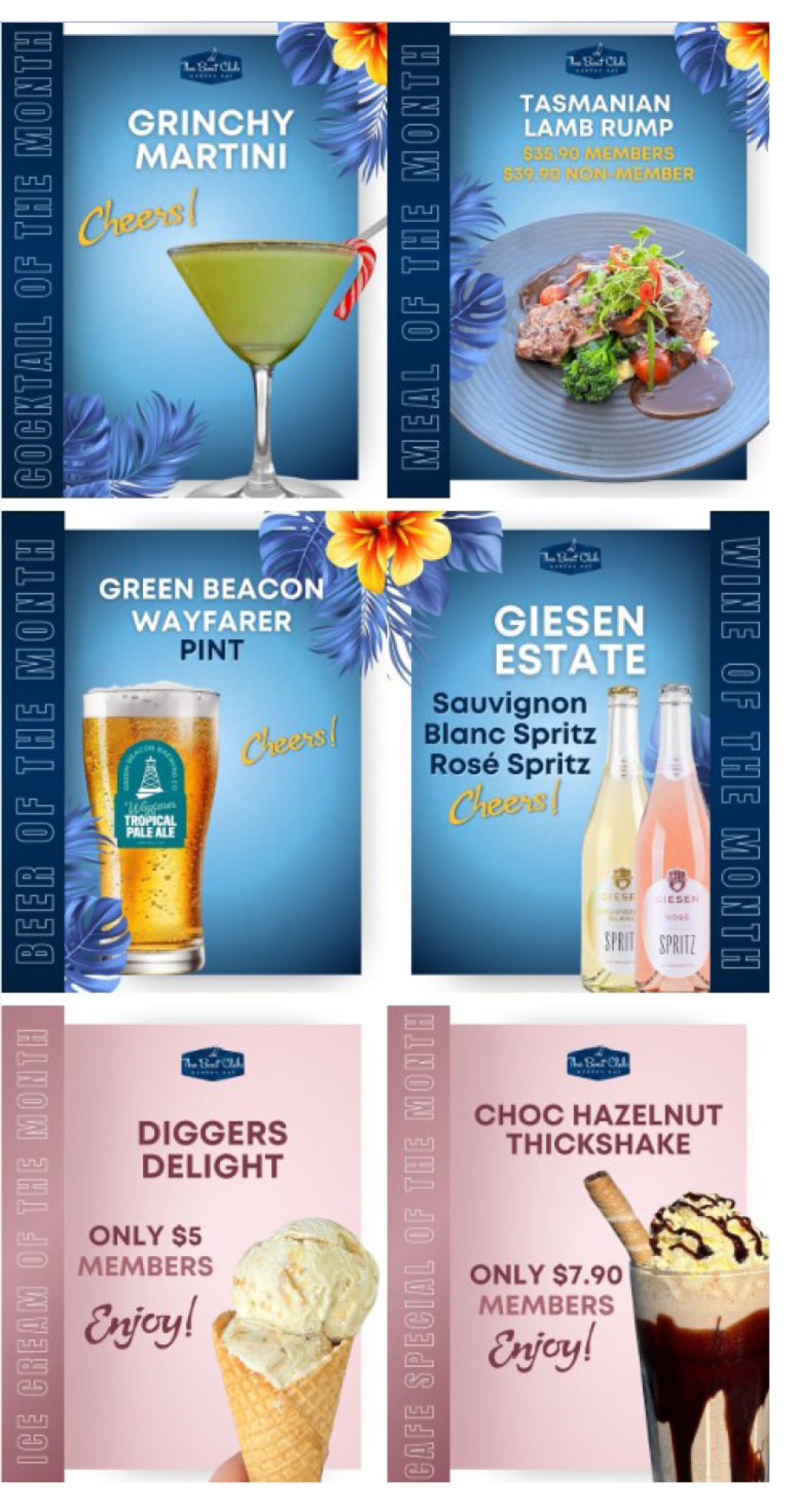 DECEMBER SPECIALS - ALL WELCOME | Hervey Bay Boat Club