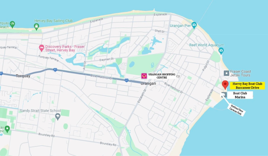Getting here | Hervey Bay Boat Club